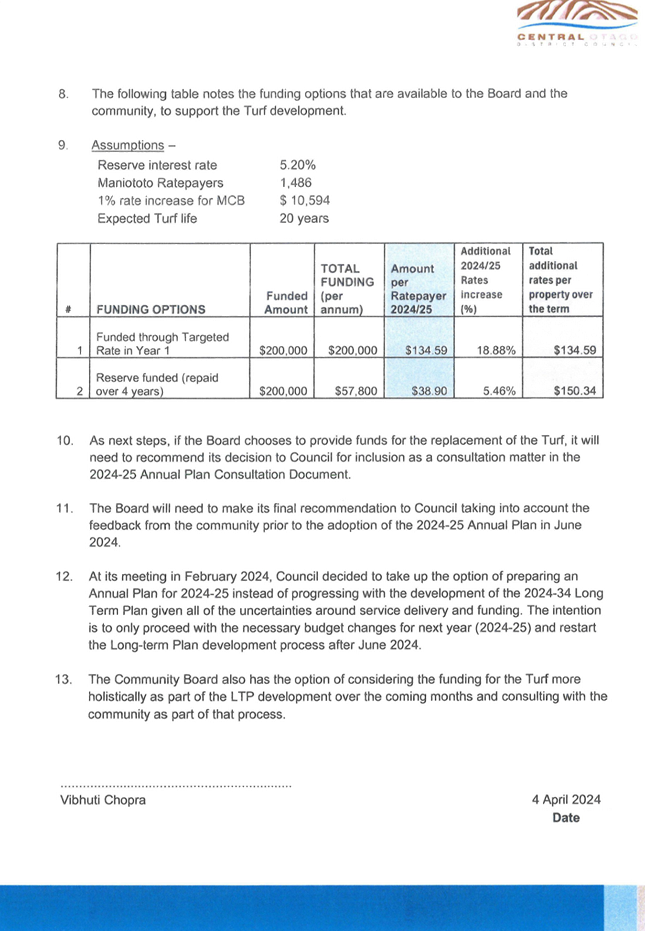 Minute Item Attachments of Maniototo Community Board - Thursday, 4 ...